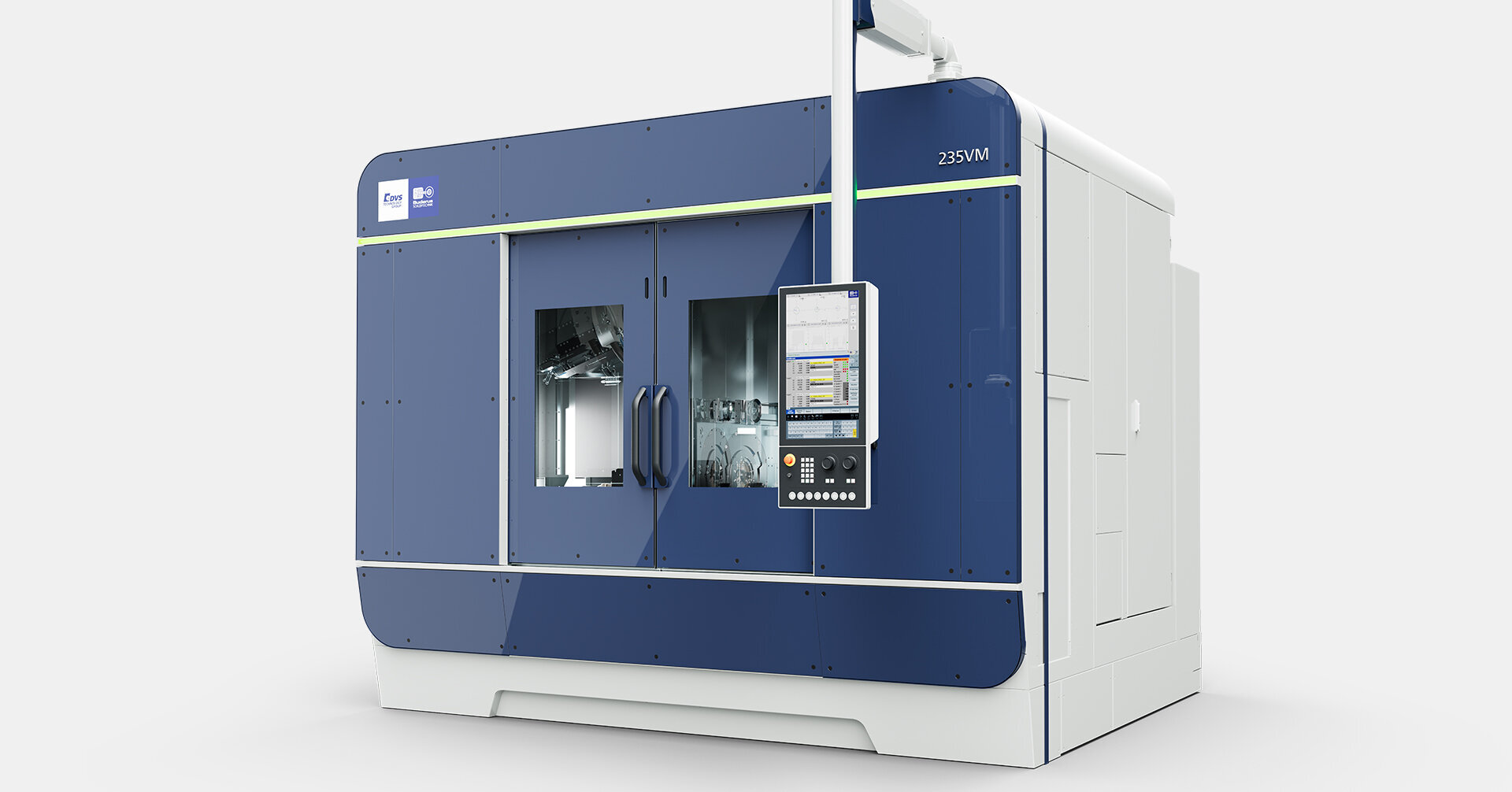 235VM: New center drive machine for complex machining operations with ...